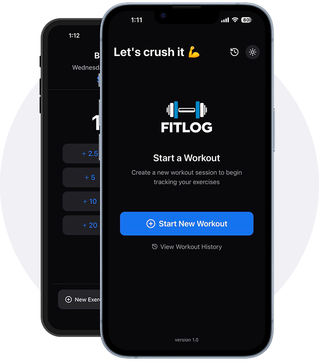 Fitlog - Track Every Rep. Crush Every Goal.